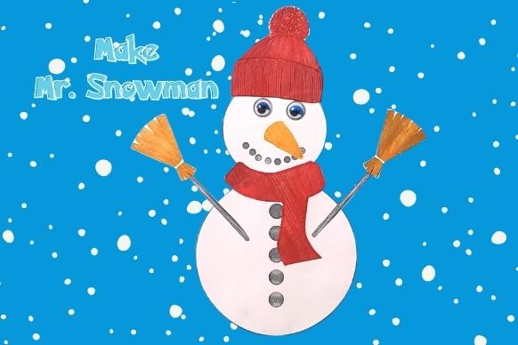 Kids Friendly DIY Mr. Snowman – SHARKSZORS